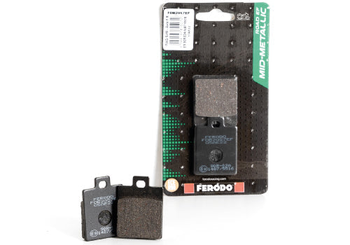 FERODO (ECO-FRICTION) Road Disc Brake Pad Set - EF - MID METALIC ...